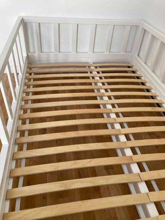 Patutul lui Eric, model crib bed, pat copil tip Montessori 120x200cm ...