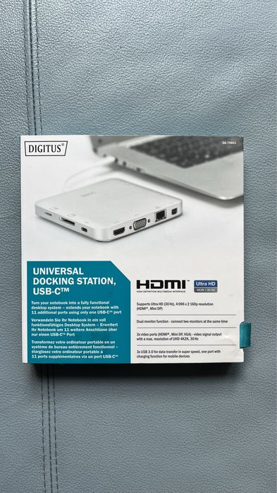 Digitus USB-C 11-port multimedia docking station гр. София Център • OLX.bg