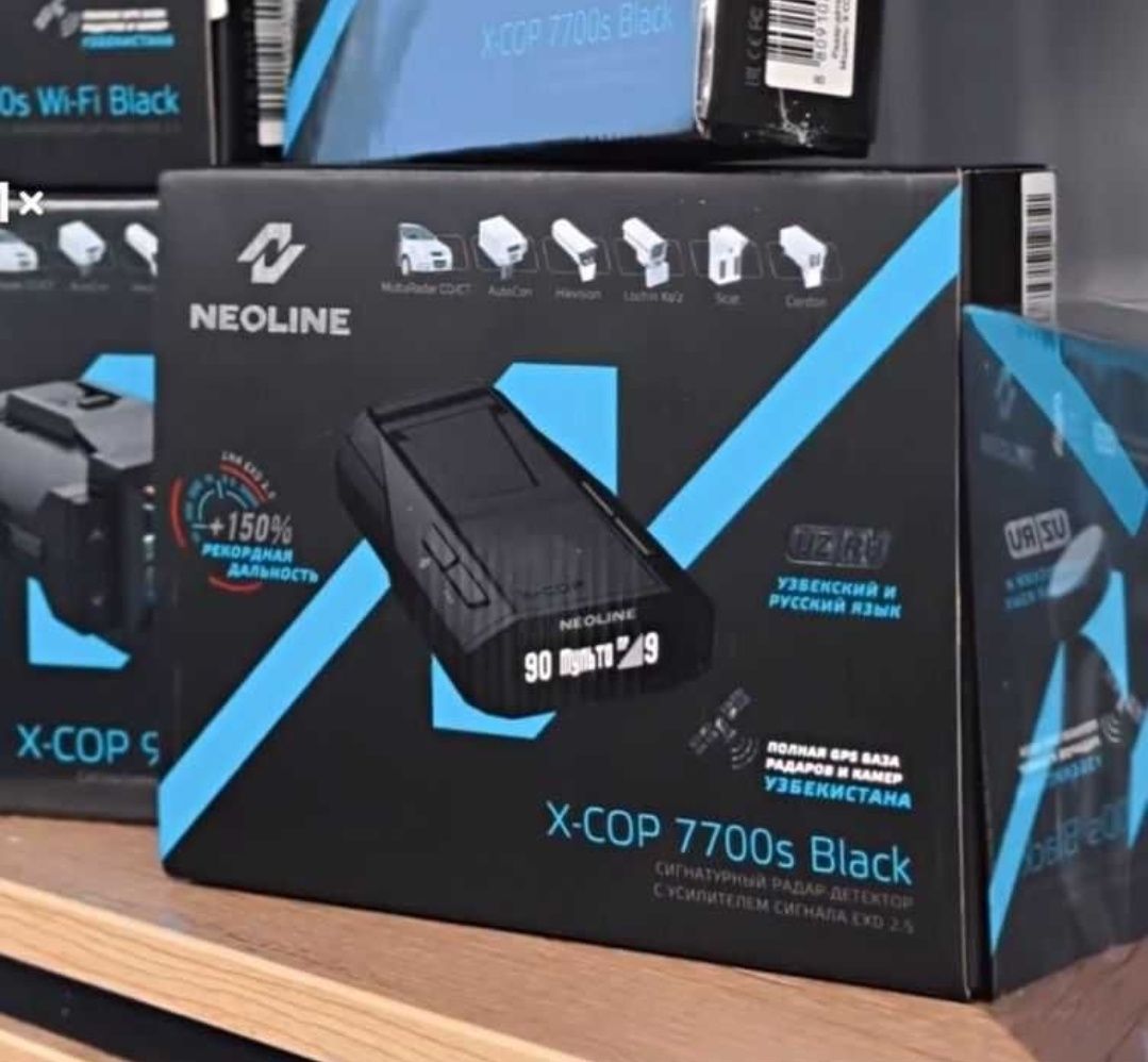 X-CopNeoline 7700s black неолайн 7700с антирадар радар детектор достав ...