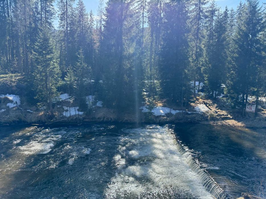 Teren cu deschidere la raul Lotru in Obarsia Lotrului Transalpina ...