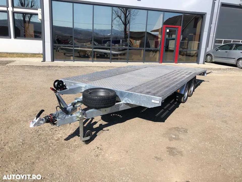 Platforma auto/remorca auto/Jupiter 5m/2.1 /masa 3000Kg 2 AXE Cluj ...