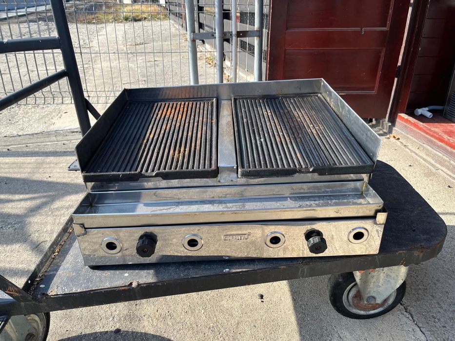 Gril inox gaze gpl (gratar) Lintesti • OLX.ro
