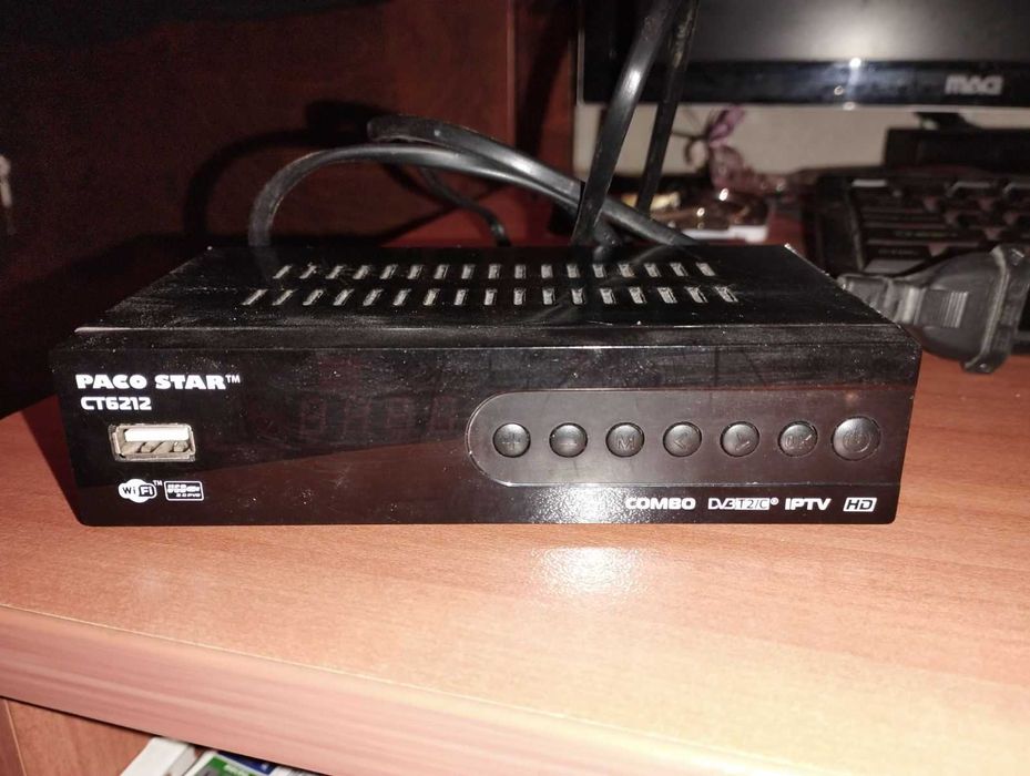 Paco Star CT6212 Combo приемник за кабелна, ефирна телевизия гр. Банкя • OLX.bg