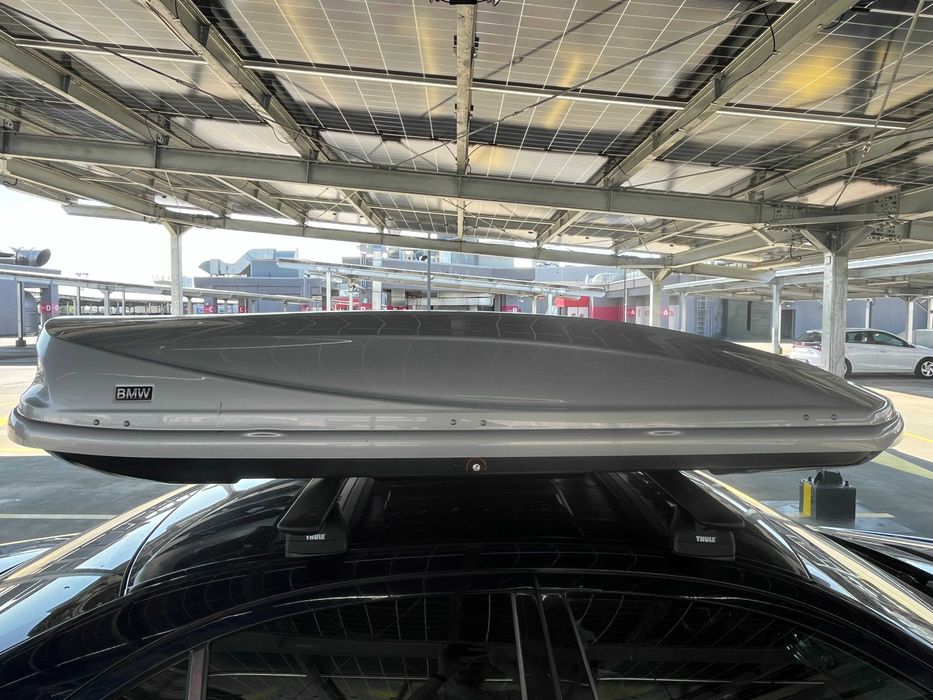 Cutie THULE 460 l,transport bagaje,ski-uri/snowboard,pescuit,L 230 cm ...