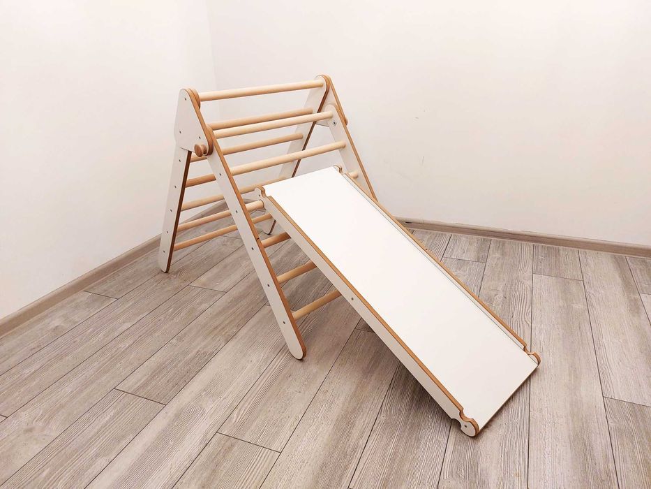 Montessori Triunghi Pikler de catarare +rampa, Pickler triangle ...