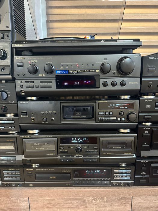 Technics linie amp deck cd pick-up Moreni • OLX.ro