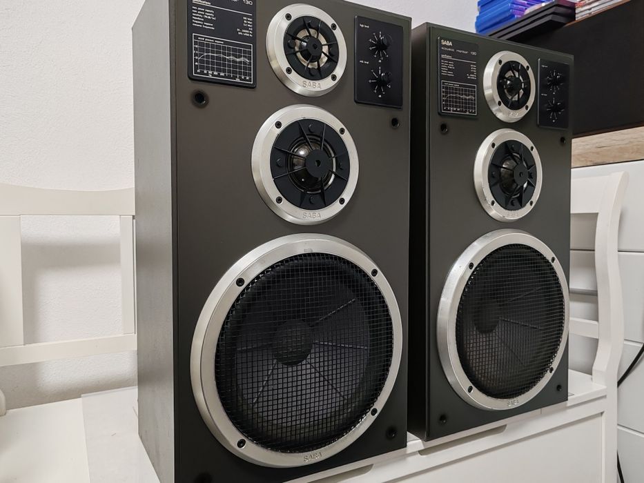Boxe SABA acoustic monitor 130, Germania Mizil • OLX.ro