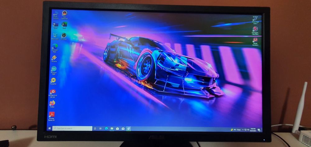 SISTEM PC complet, unitate, monitor full HD, tastatura si mouse gaming ...