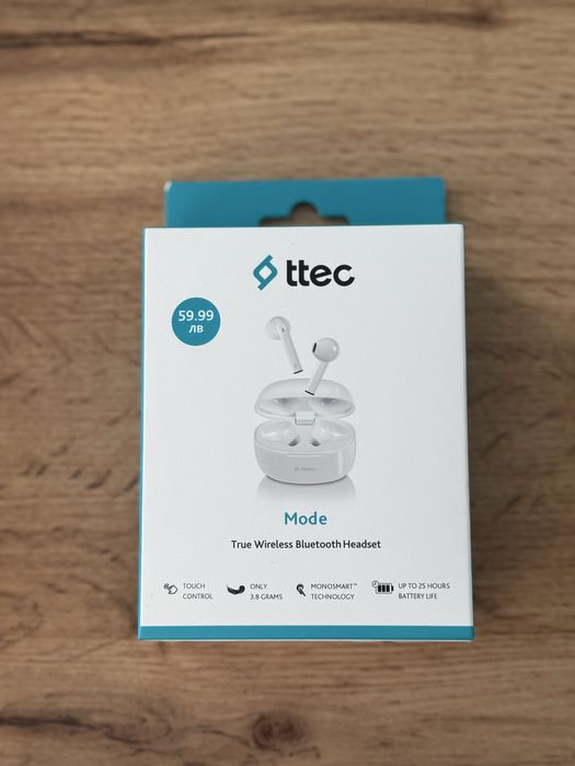 Нови/Неразпечатвани Безжични Слушалки TTEC Mode гр. Бургас Сарафово ...