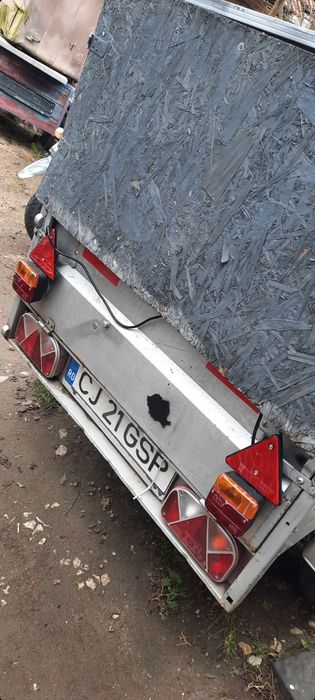 Remorca Stema .de 550 kg.Bara torsiune Mihai Viteazu • OLX.ro