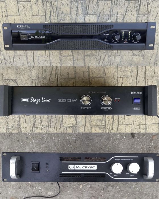 Ibiza / Stage Line / Mc Crypt ( linie / voce / instrumente muzicale ...