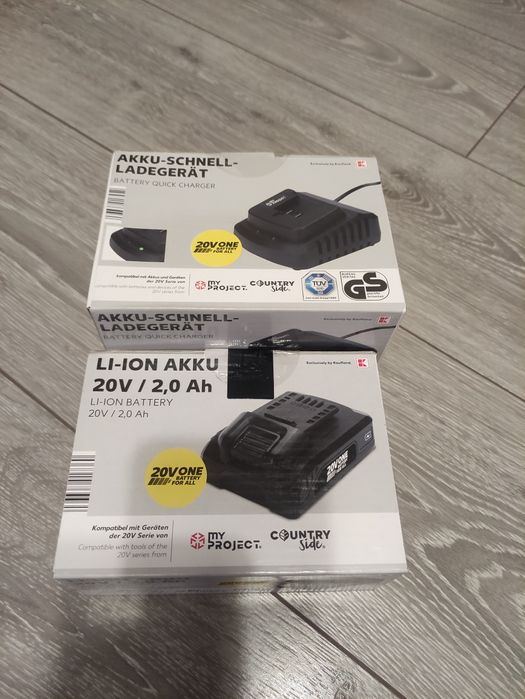 Baterie 2 ah plus incarcator 20 V My Project Bucuresti Sectorul 6 • OLX.ro