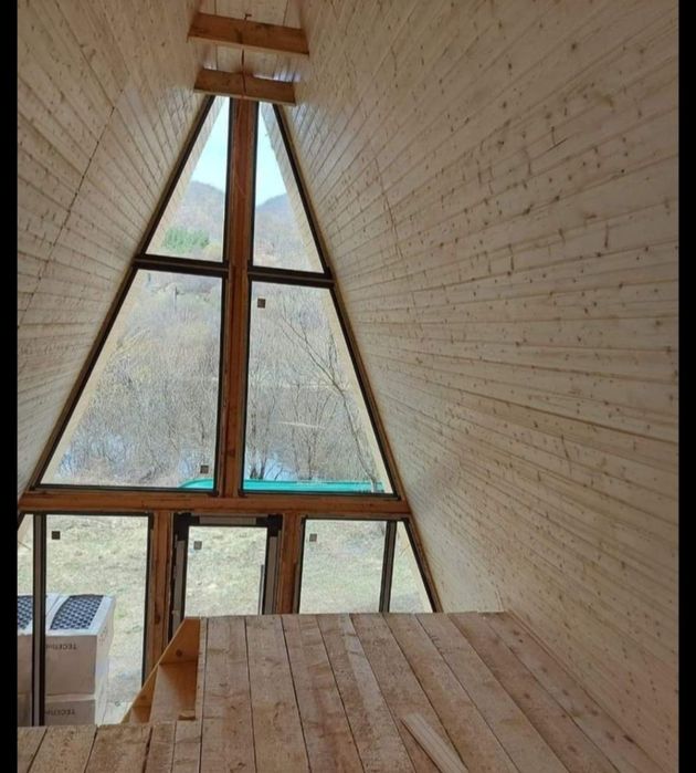 Realizam cabane A-frame Brasov • OLX.ro