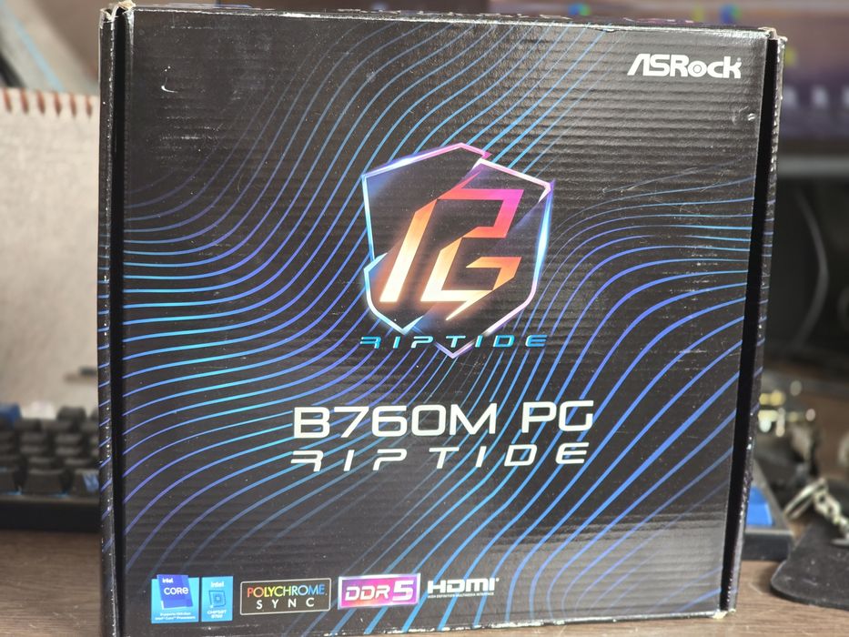 Дънна платка B760M PG Riptide за Intel 12/13/14 поколение гр. София ...