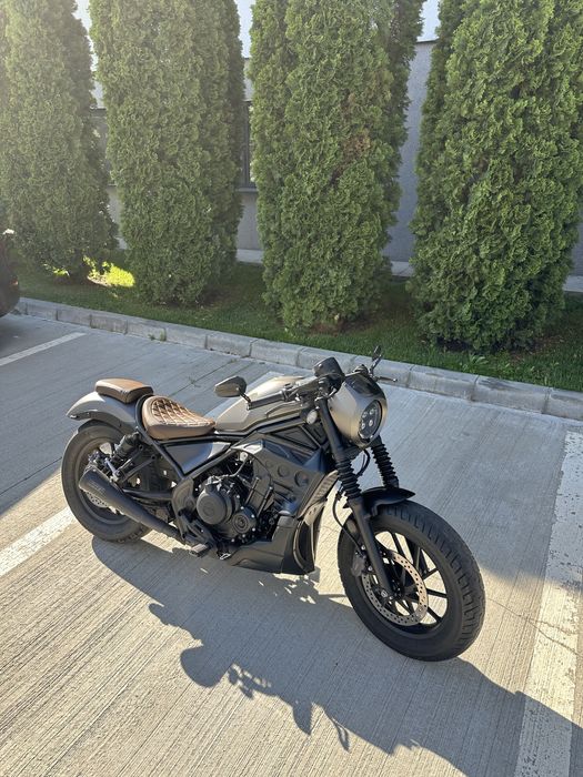 Motocicleta Honda Rebel FOP cmx500 CUSTOM UNICAT bobber/caferacer ...