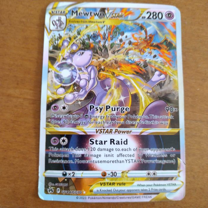 Pokémon card Mewtwo Vstar гр. Аксаково • OLX.bg