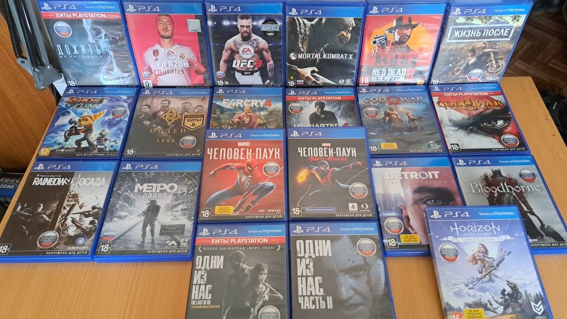 Игры на пс сони 3 и 4 диски: 4 000 тг. - Игрушки Семей на Olx
