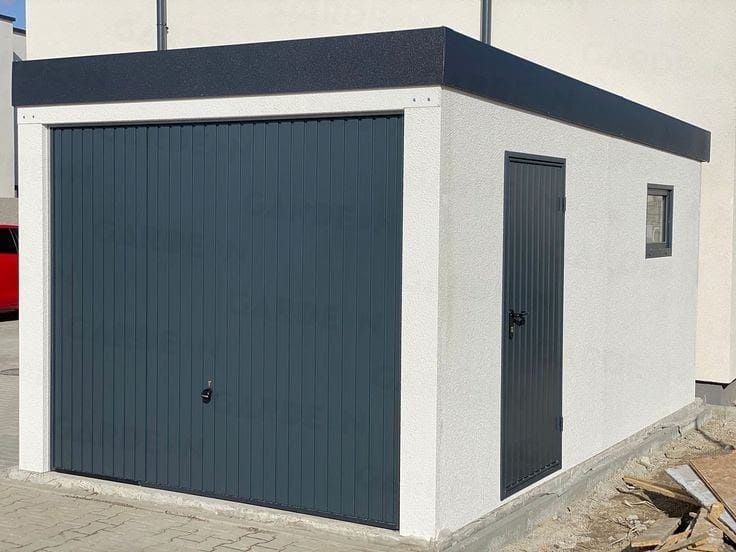 Facem garaje auto pe structură metalică hale metalice containere modul ...