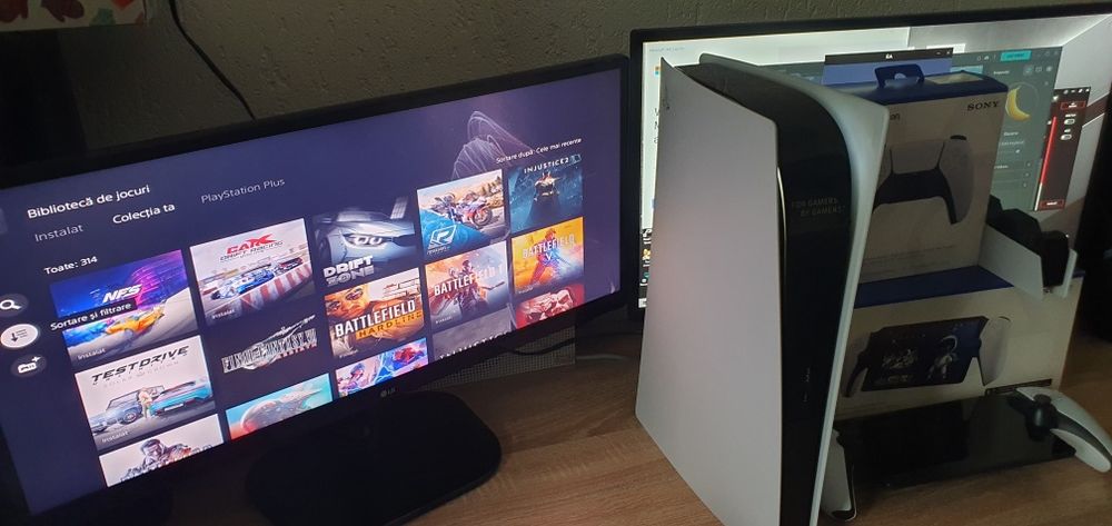 Vând ps5 full box Botosani • OLX.ro