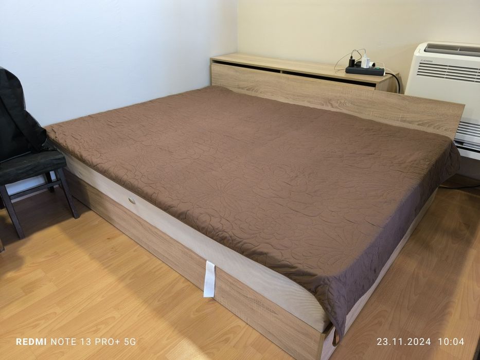 Легло с ракла и матрак 144/190 гр. Шумен Гривица • OLX.bg