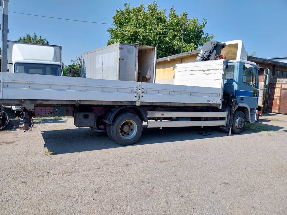 Камион с кран Ивеко Еврокарго гр. София Овча купел 2 • OLX.bg