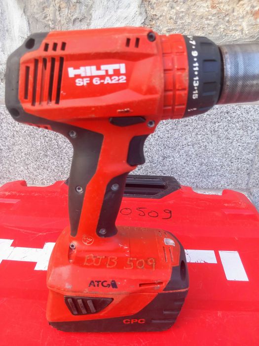 Hilti SF 6-A22 Винтоверт+Батерия +Куфар гр. Костинброд • OLX.bg