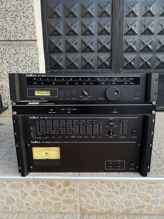 INKEL (Korea) - Крайно стъпало, предусилвател, тунер и BOSE 102 гр ...