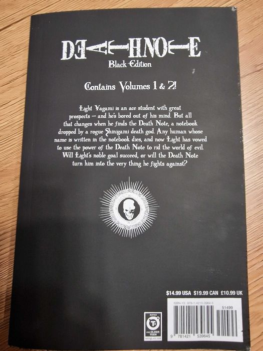 Manga Death Note Black edition volume 1 si 2 Iasi • OLX.ro