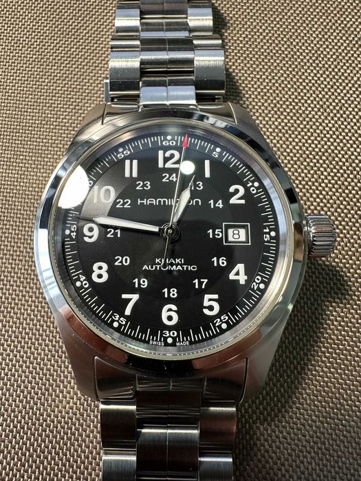 Oferta! Ceas Hamilton Khaki Field Automatic 42 mm nou cu garantie ...