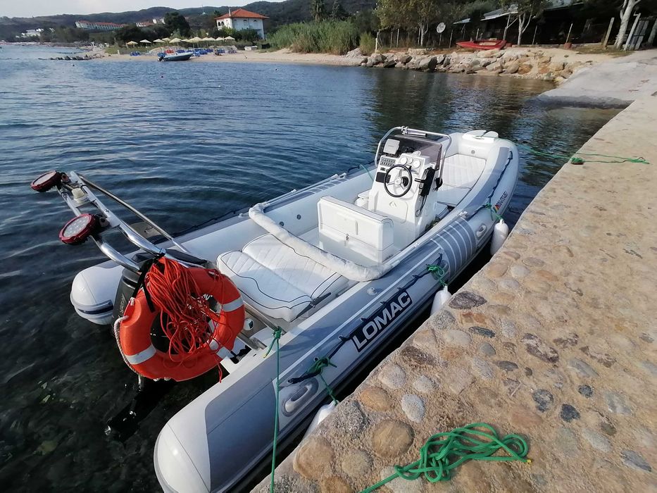 Barca RIB Lomac 600 cu motor Mercury 90CP Cluj-Napoca • OLX.ro