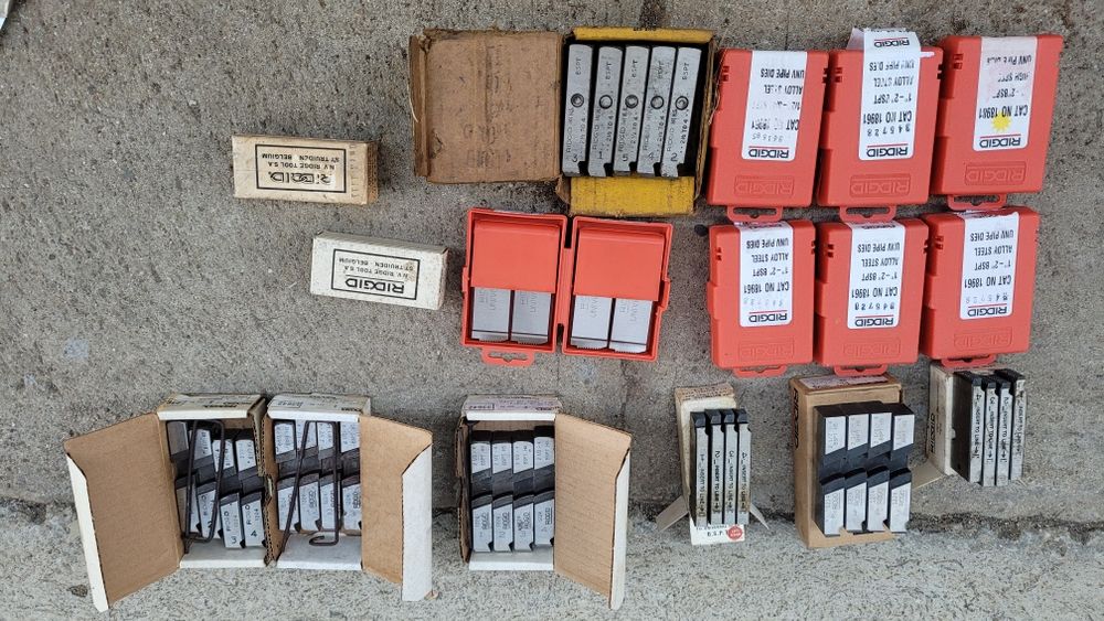 Cutite filiera electrica ridgid 300 noi 141 bacuri strung 1224 ...