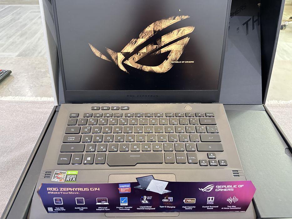 ASUS Rog Zephyrus G14 Anime Matrix GA401Q гр. Асеновград • OLX.bg