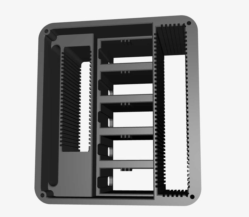 Cluster Rack pentru 5 raspberry pi 4 + USB/ETH switches Bucuresti ...