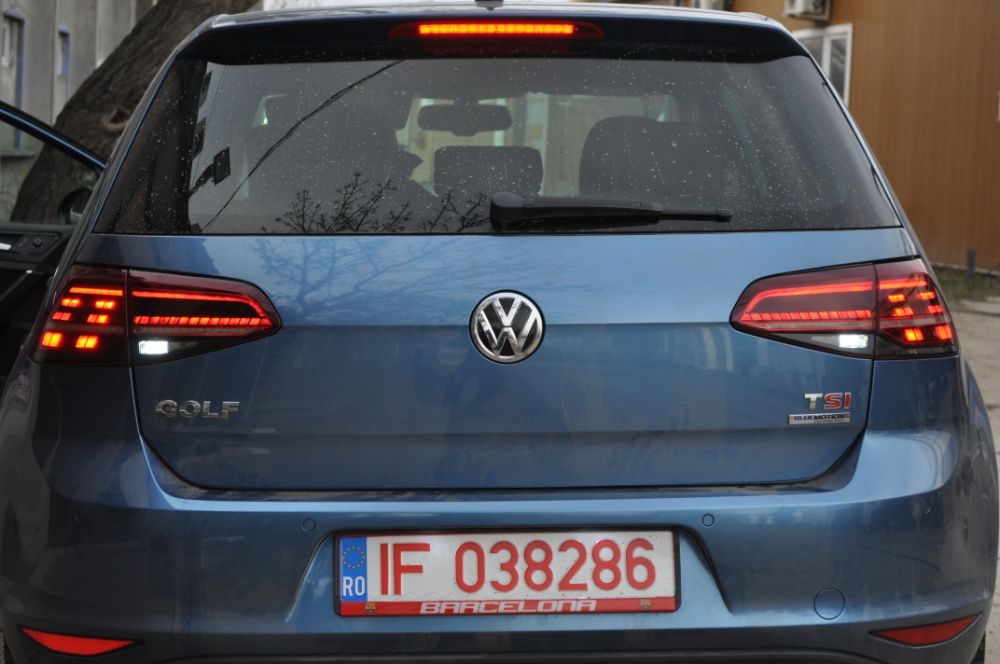 Stopuri LED VW Golf 7 semnalizare dinamica Facelift look Jilava • OLX.ro