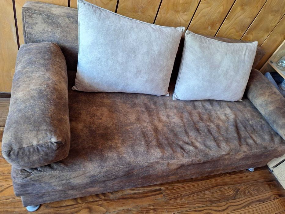 Разтегателен диван с функция сън, размери 190/150, височина 48см гр. Монтана Пъстрина • OLX.bg