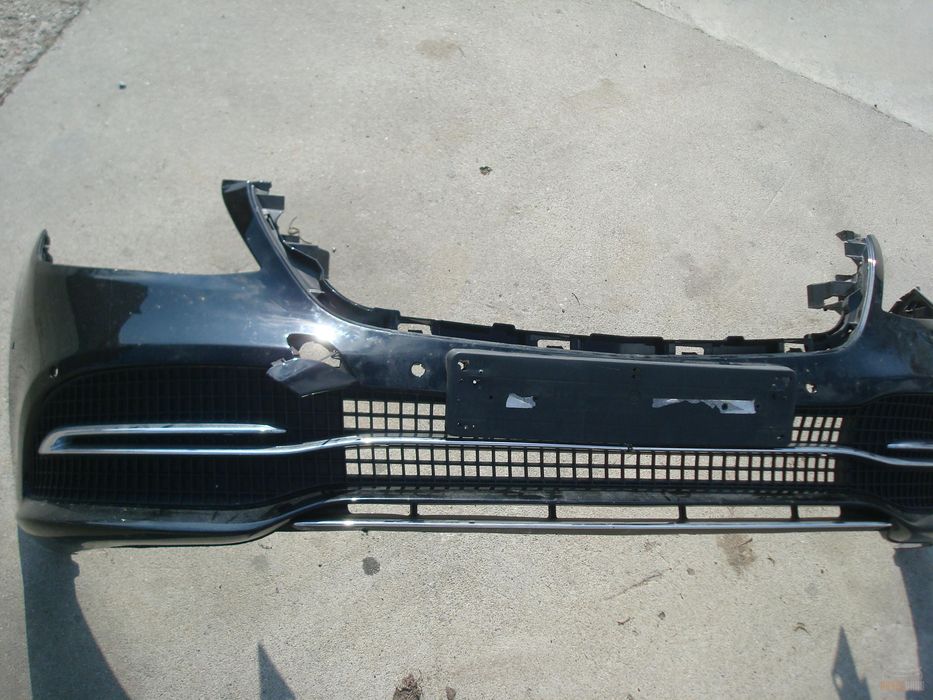 Предна броня Мерцедес бенц/ Mercedes benz S-CLASS W222 2018 face гр ...