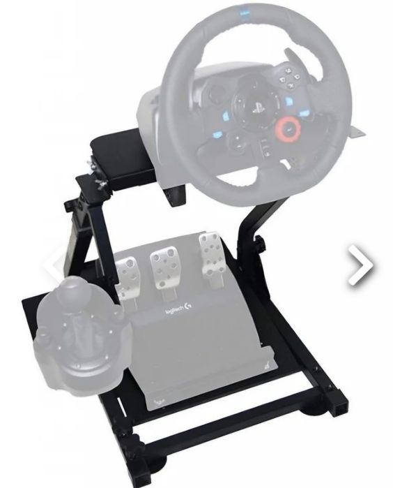 Simulator gaming volan Logitech cu pedale și schimbător + suport ...