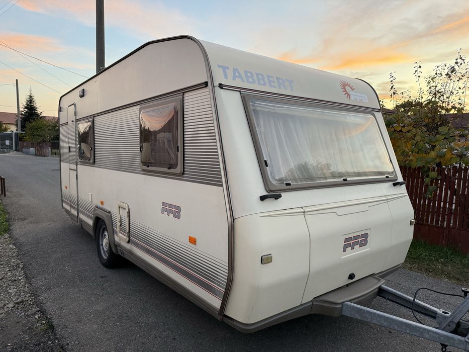 Rulota Tabbert FFB Sportiv 485,1994,baie,wc fix,cadita dus Negoiesti ...