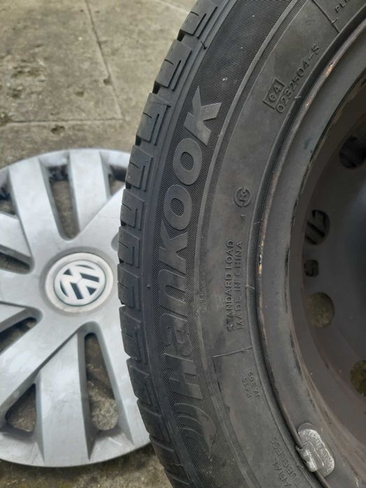 Set jenti VW originale 5 gauri cu anvelope 185/60/15 Dej • OLX.ro