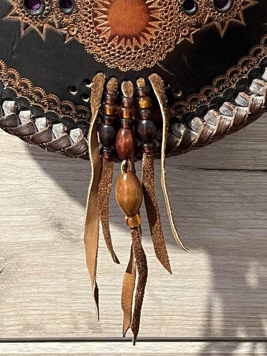 Geanta din piele naturala handmade Floresti • OLX.ro