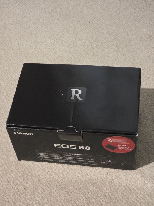 Canon EOS R8 Aparat Foto Mirrorless Full Frame 24.2 MP Body + Battery ...
