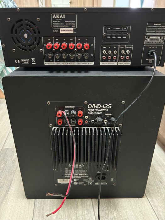 Cerwin Vega sistem CVHD 5.1 + statie Akai Bucuresti Sectorul 4 • OLX.ro