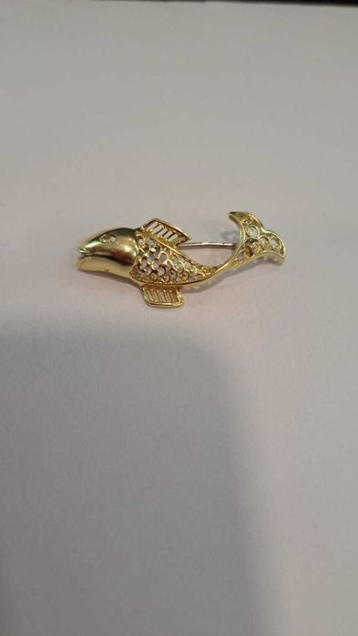 (Ag41) Brosa aur, 14K B49951.2 Suceava • OLX.ro