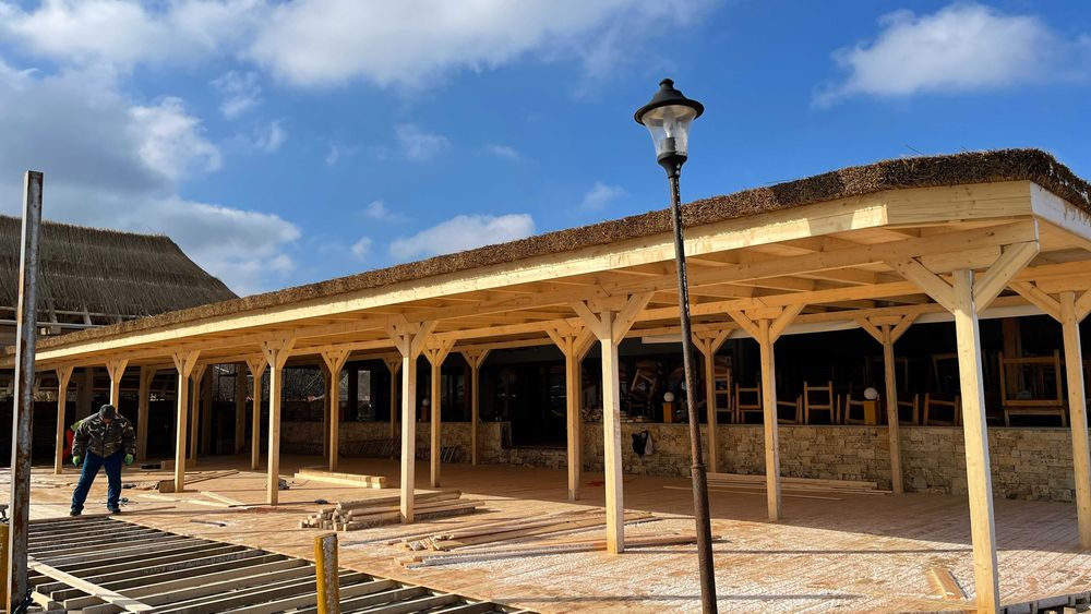 Acoperis stuf, Dulgherie, Lucrari cu stuf, Factura /Garantie Constanta ...