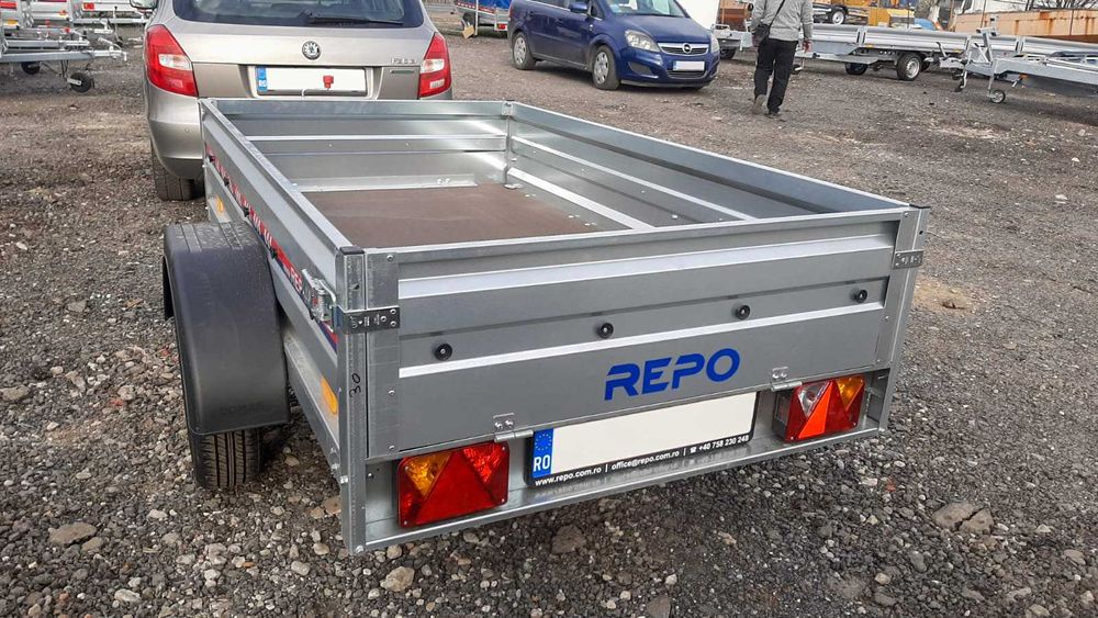 Remorca Auto, Remorca 750 kg Repo, Rar efectuat Tulcea • OLX.ro
