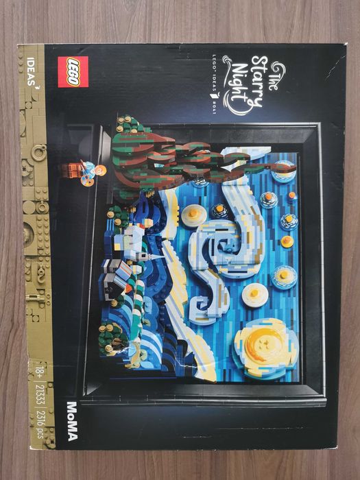 LEGO Ideas 21333 Винсент ван Гог Звездна нощ Лего Идеи неразопаковано ...