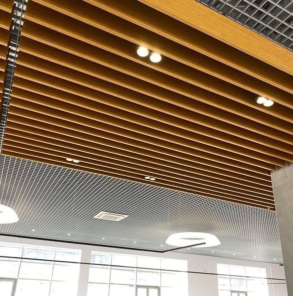 Кубический потолок, подвесной потолок реечный: 756 тг. - Прочие товары ...