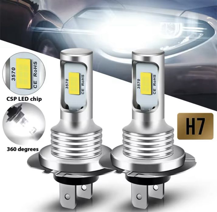 LED крушки H7 без вентилатор гр. София Дружба 1 • OLX.bg