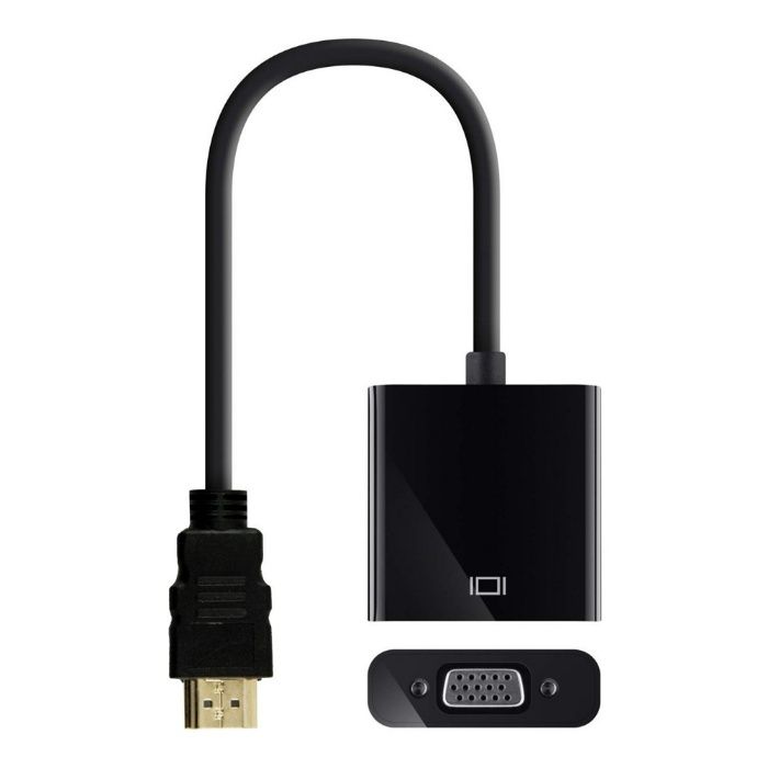 Adaptor convertor HDMI la VGA + cablu audio + alimentare PC XBOX PS4 ...
