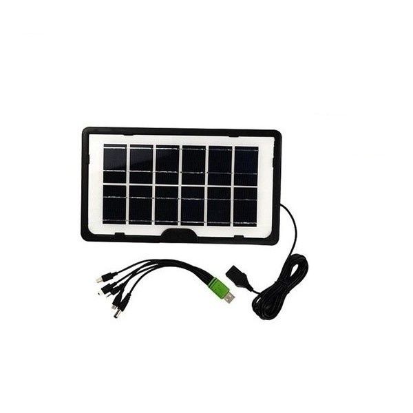 Panou solar portabil, cu intrare USB pentru incarcare telefon si dispo ...